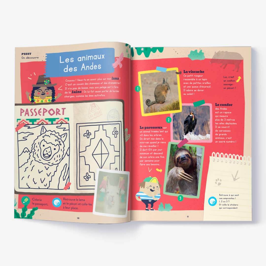 Le magazine enfants Pérou - Dès 3 ans - Les Mini Mondes