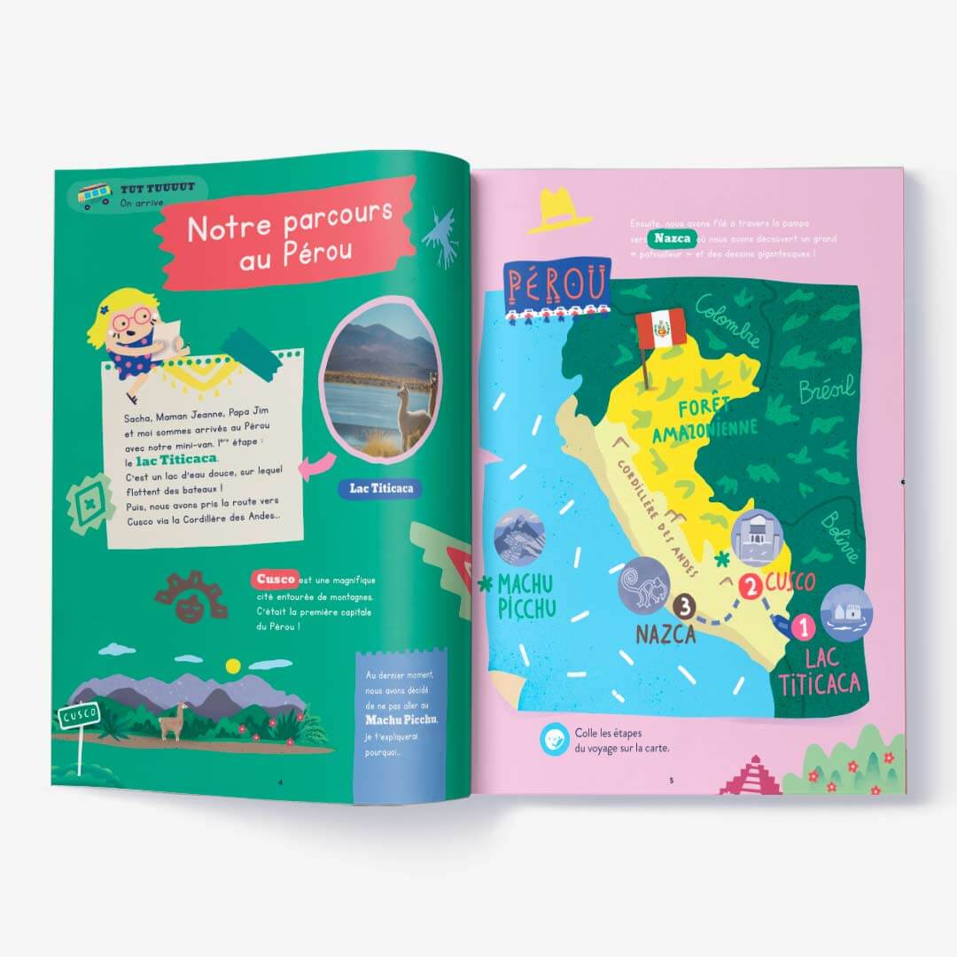 Le magazine enfants Pérou - Dès 3 ans - Les Mini Mondes