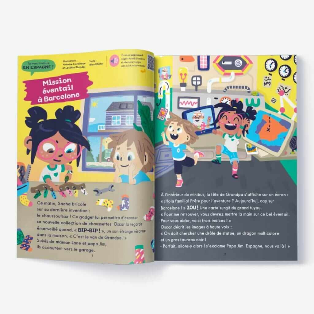 Magazine Espagne Pour Enfants de 4 à 7 ans - Les Mini Mondes