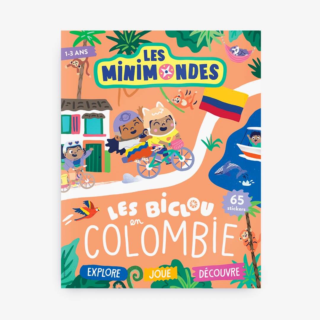 Magazine Colombie Pour Enfants de 1 à 3 ans - Les Mini Mondes