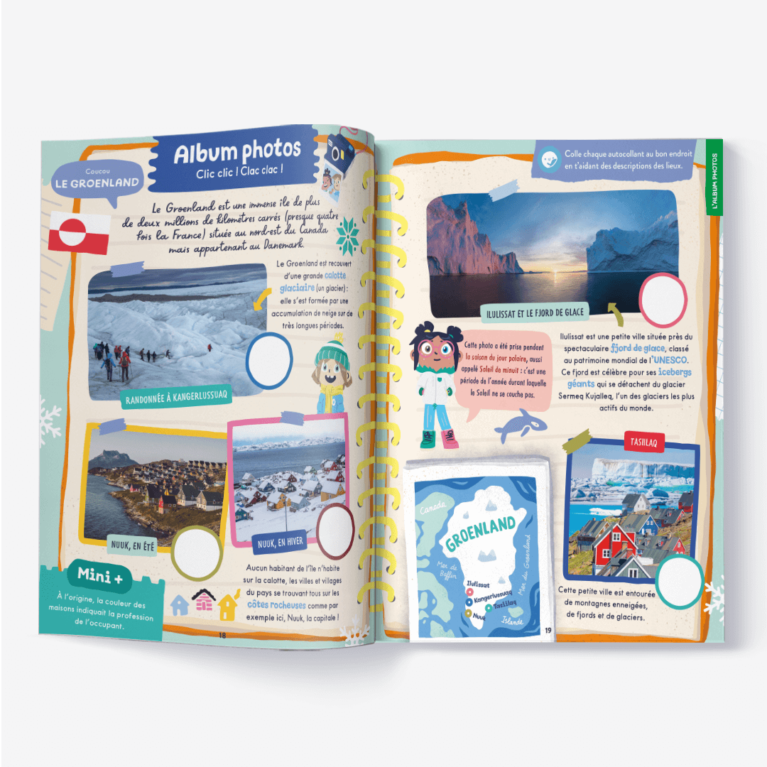 Magazine Groenland Pour Enfants de 3 à 7 ans - Les Mini Mondes
