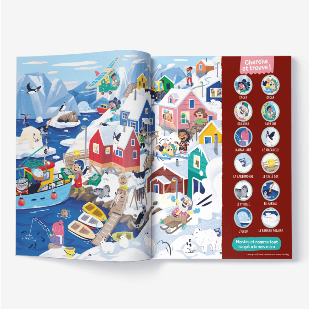 Magazine Groenland Pour Enfants de 3 à 7 ans - Les Mini Mondes